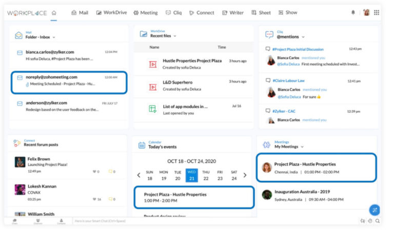 Zoho debuts Workplace, a unified cloud workspace for its office apps ...